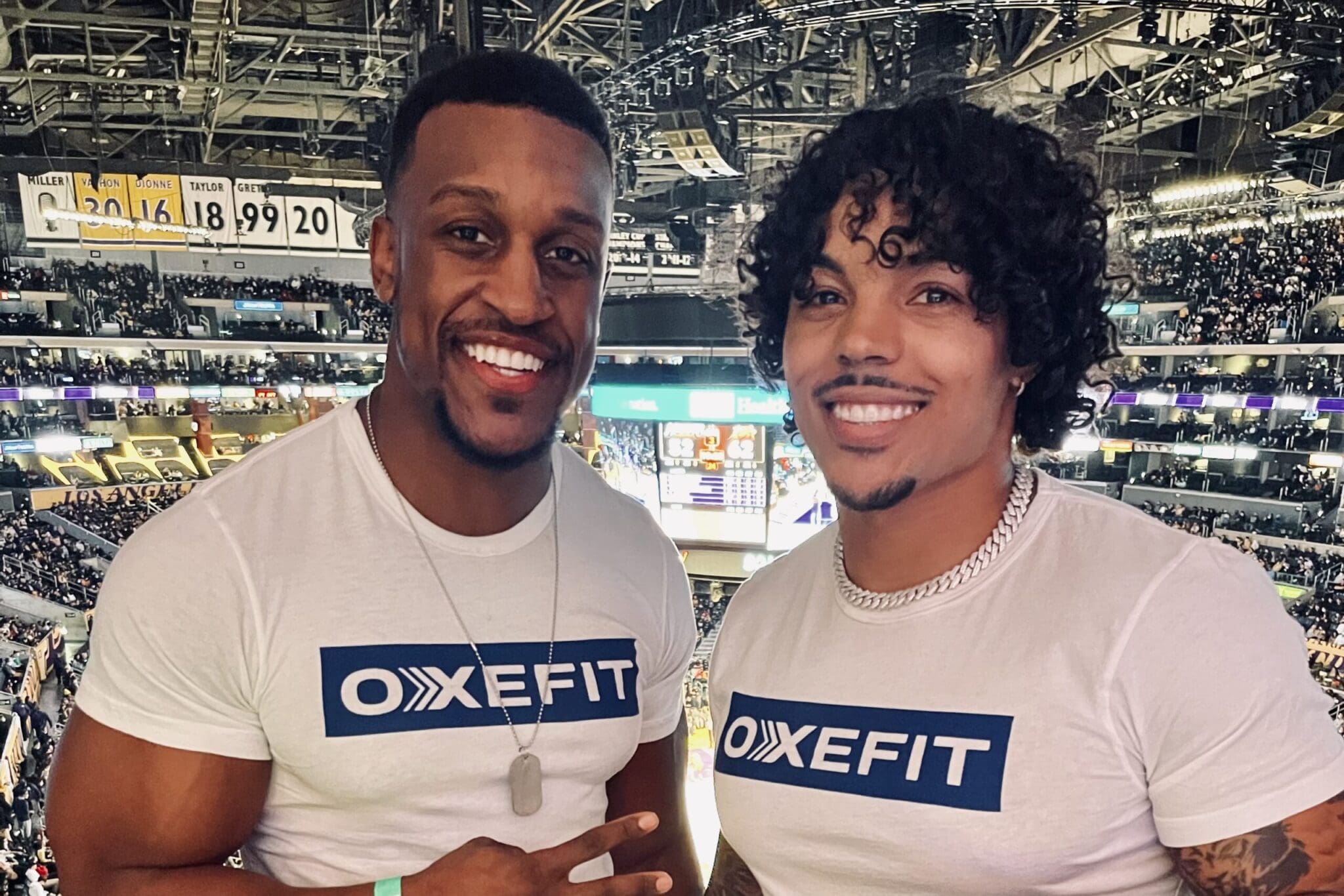 Peek Inside: OxeFit Launches Home Fitness with NBA All Stars at CryptoArena