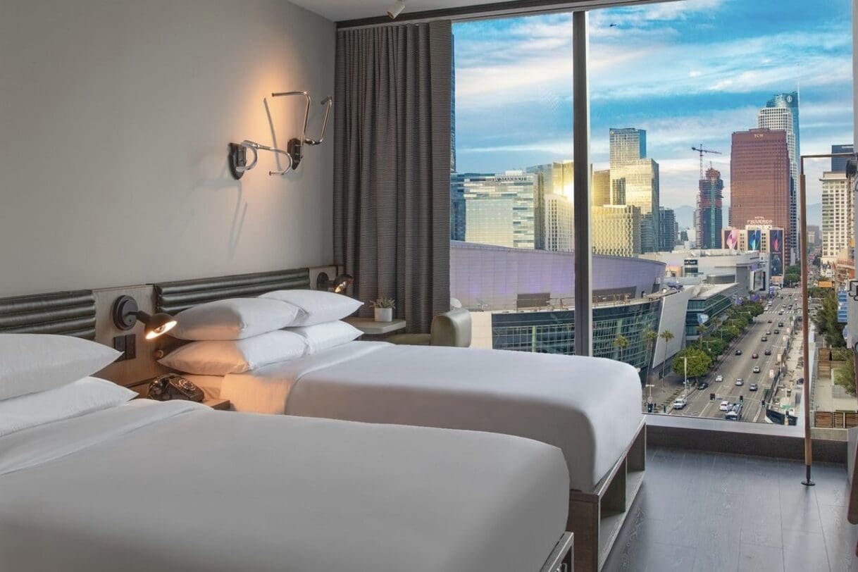 DTLA - Ready and Waiting for Grand Opening of Level 8 at New Moxy Hotel