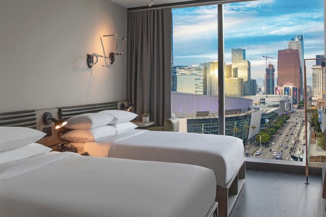 DTLA - Ready and Waiting for Grand Opening of Level 8 at New Moxy Hotel